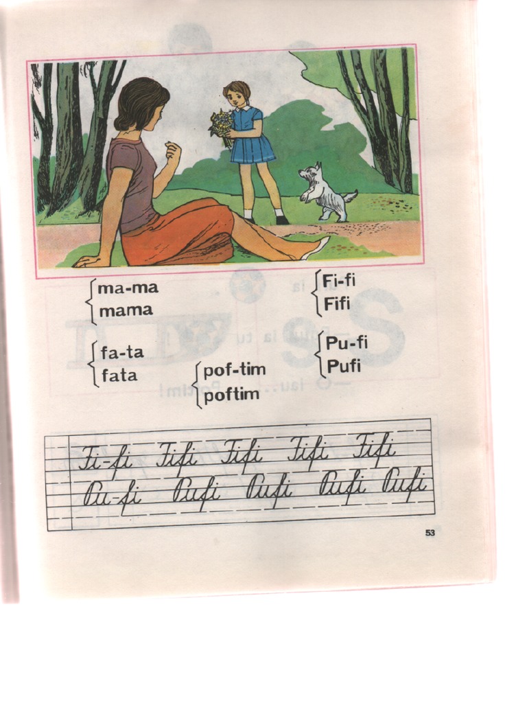 Abecedar Cl.I Scoli Ajutatoare 51 100 | PDF