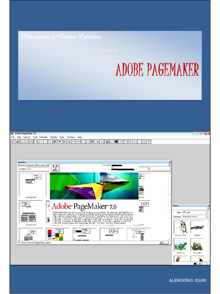 Introduction To DESKTOP PUBLISHING Using Adobe PageMaker | PDF