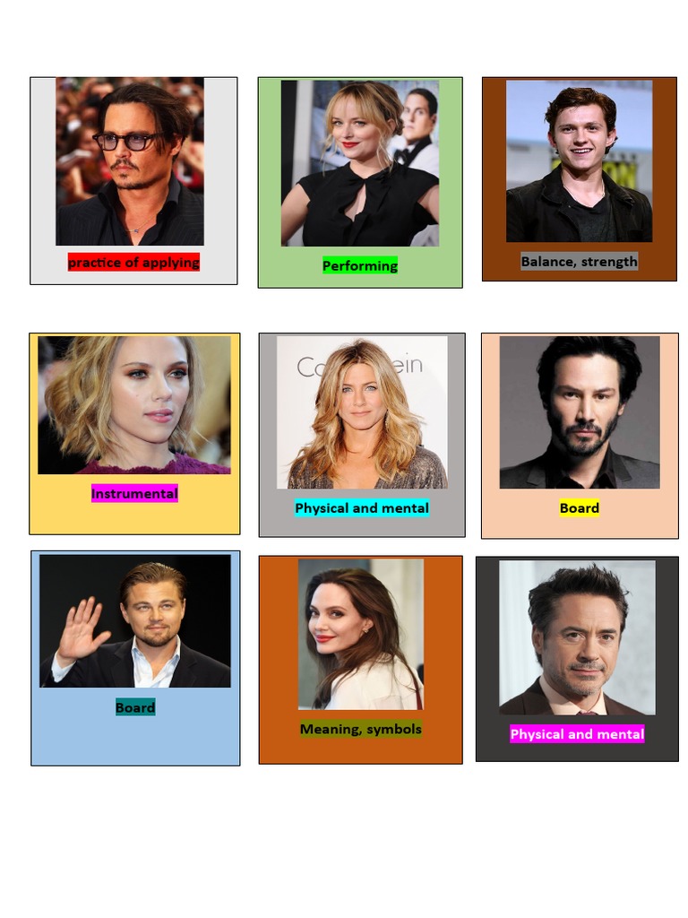 Guess The Hobby Game | PDF