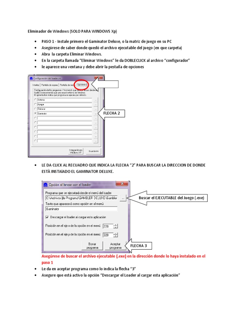Eliminador de Windows | PDF