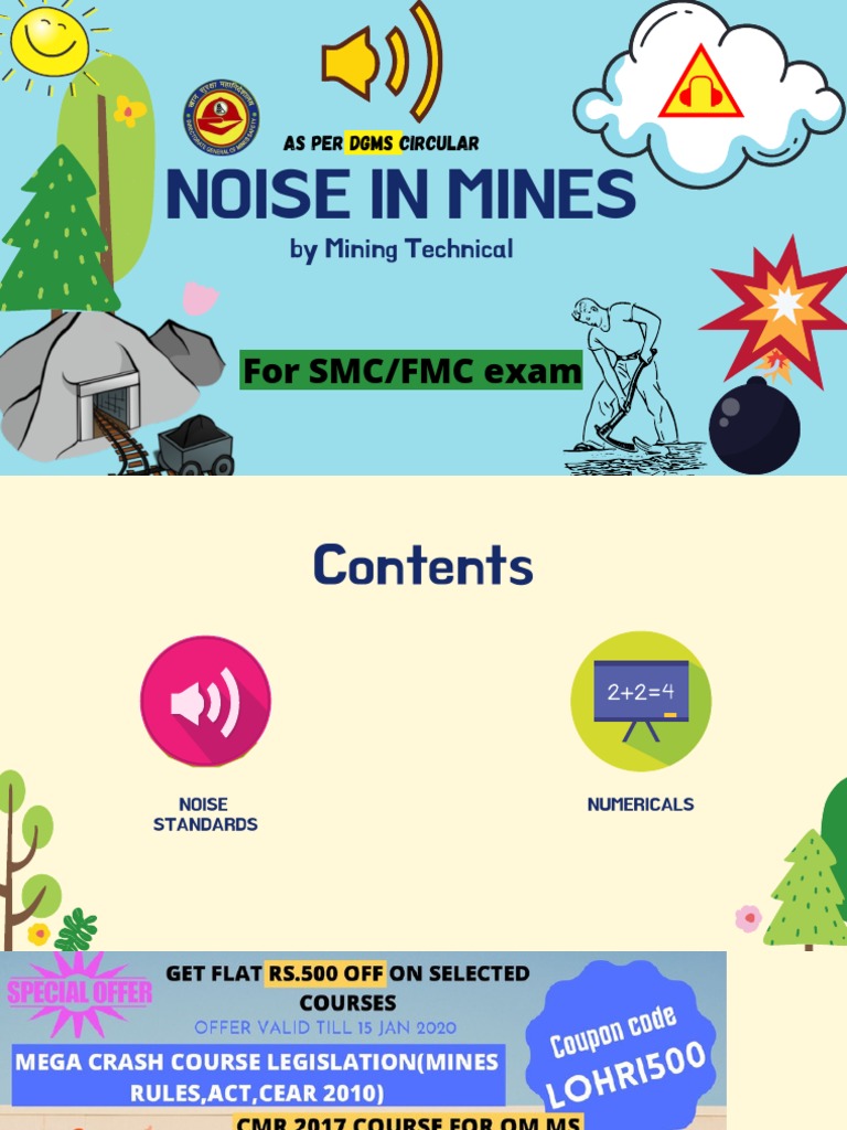 Noise in Mines | PDF