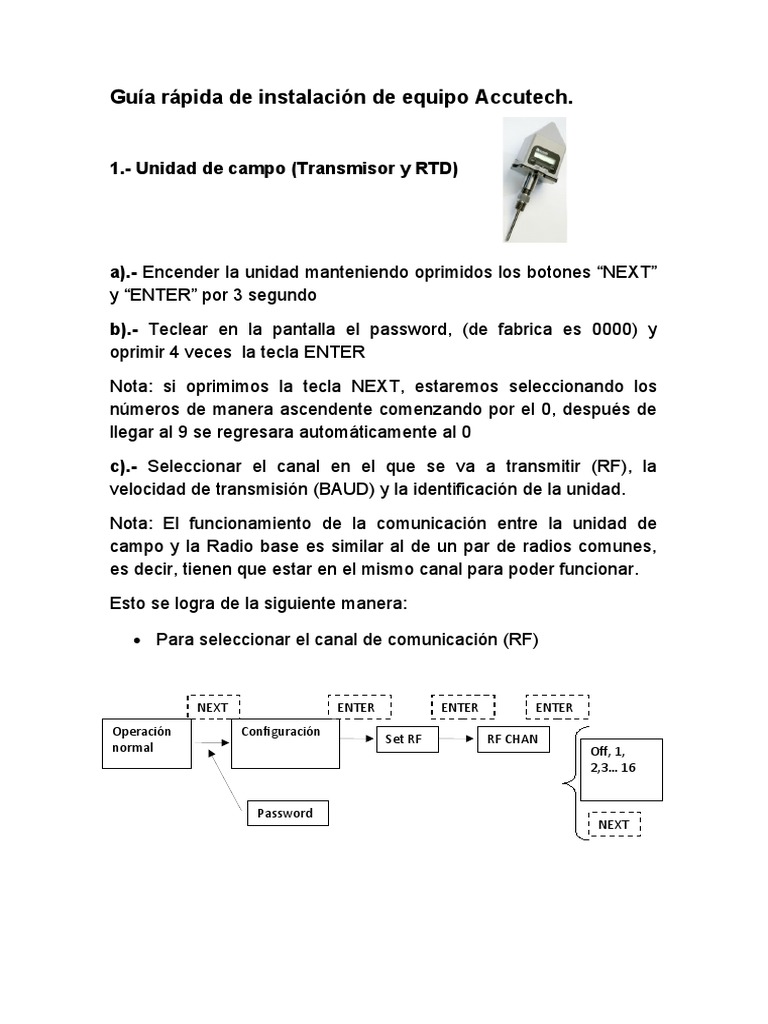 Guia Rap Accutech | PDF | USB | Electrónica