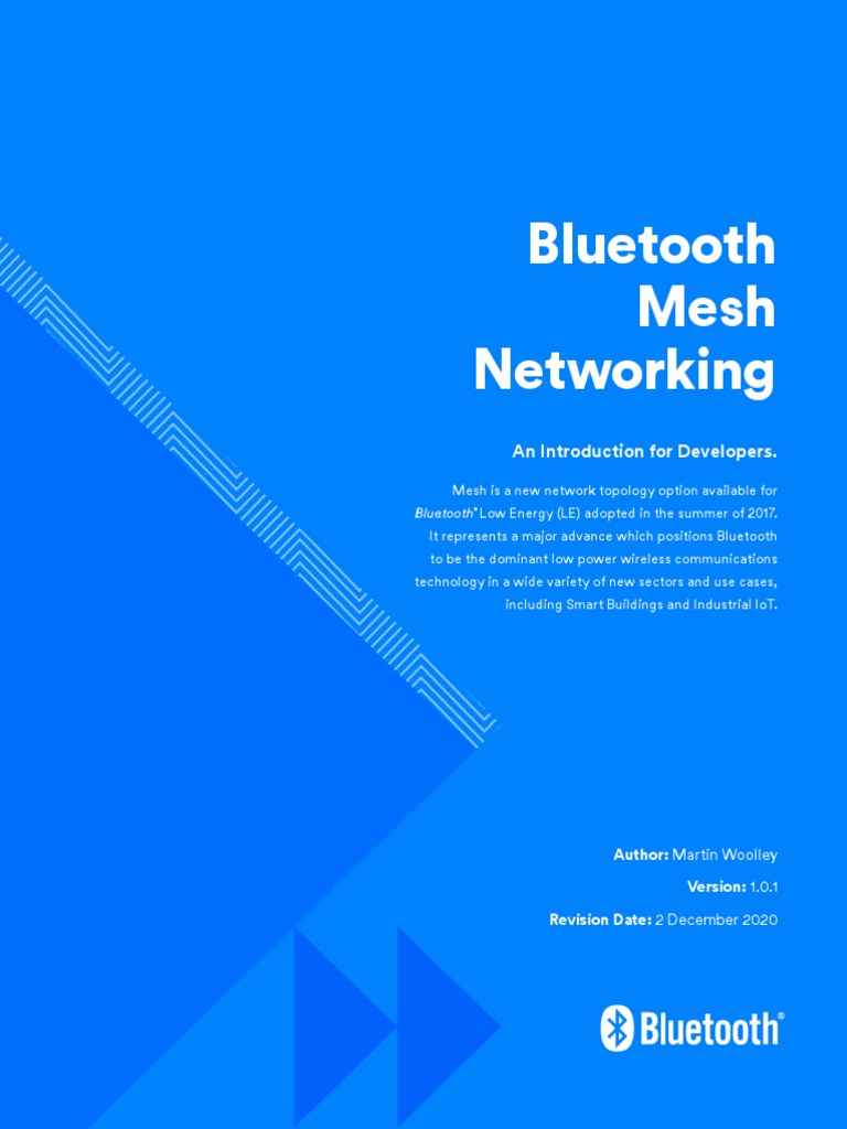 Mesh Technology Overview | PDF | Computer Network | Bluetooth