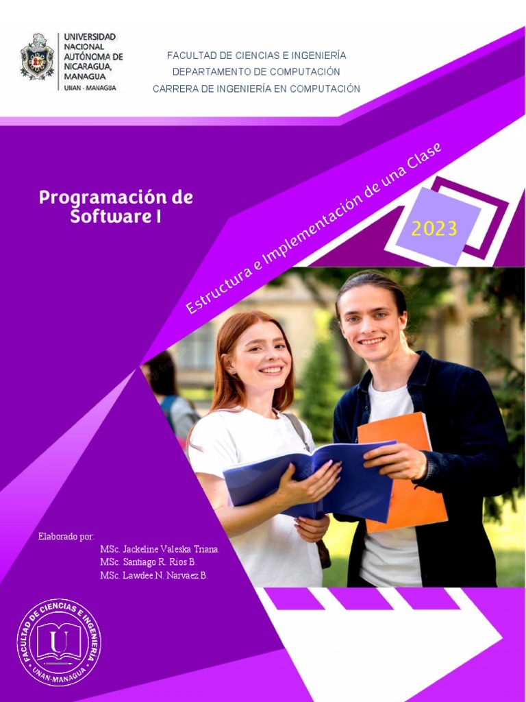 Elementos de Clase EST2023 | PDF | Objeto (informática) | Clase (Programación informática)