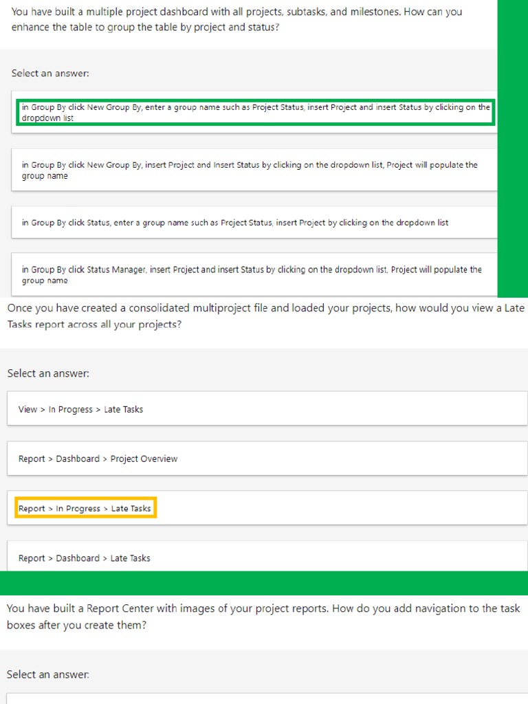 Mastering Microsoft Project Graphical Reports | PDF