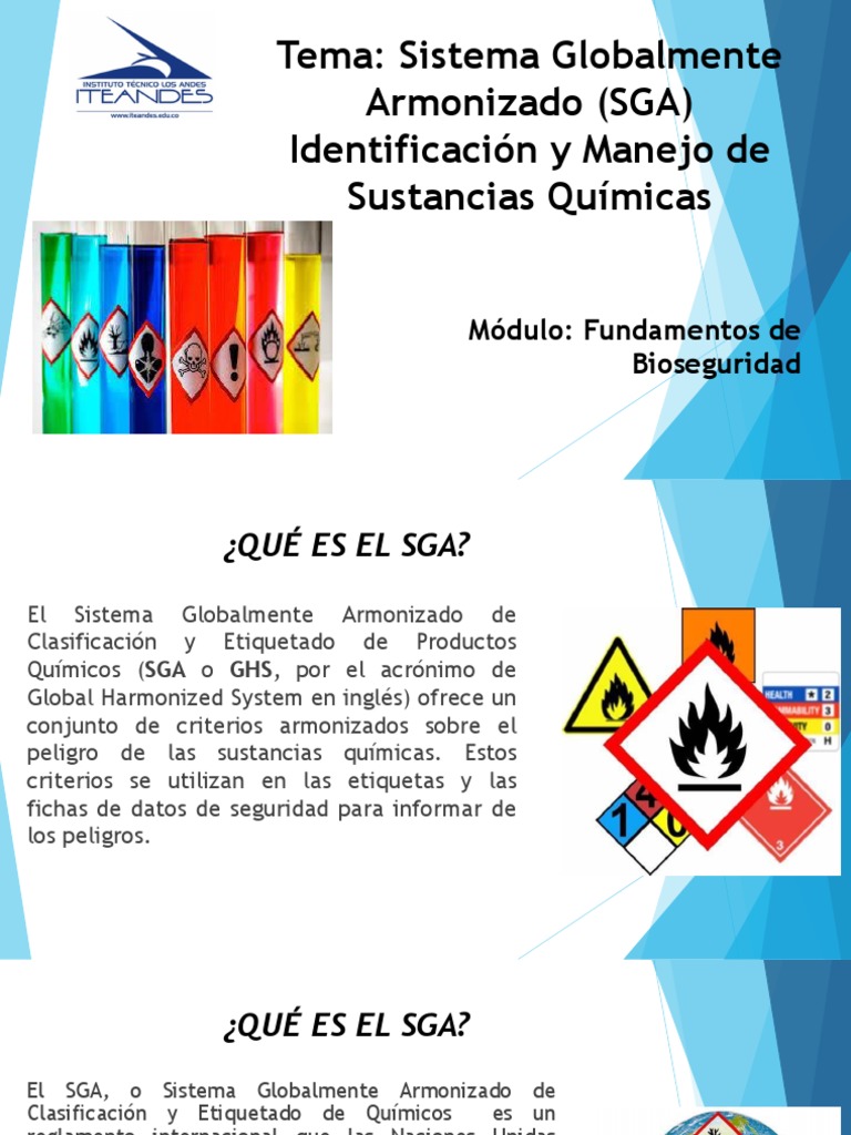 Sistema Globalmente Armonizado (SGA) | PDF | Higiene Ocupacional ... Sistema Globalmente Armonizado (SGA) | PDF | Higiene Ocupacional ...