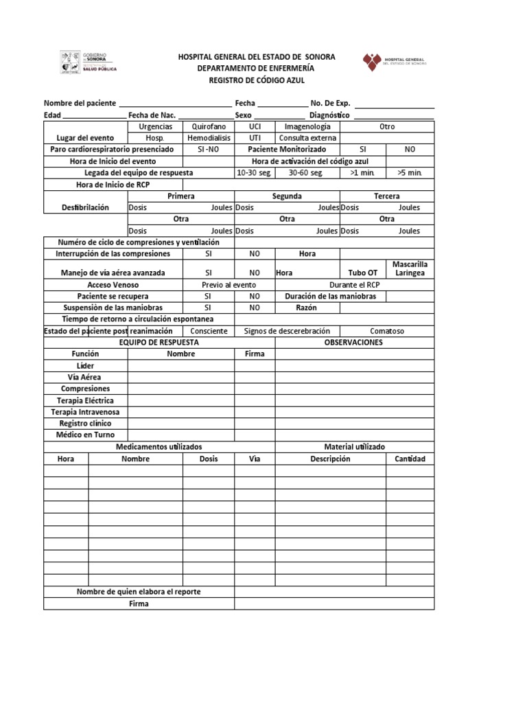 Propuesta Hoja RCP | PDF | Reanimación cardiopulmonar | Tratamientos ...