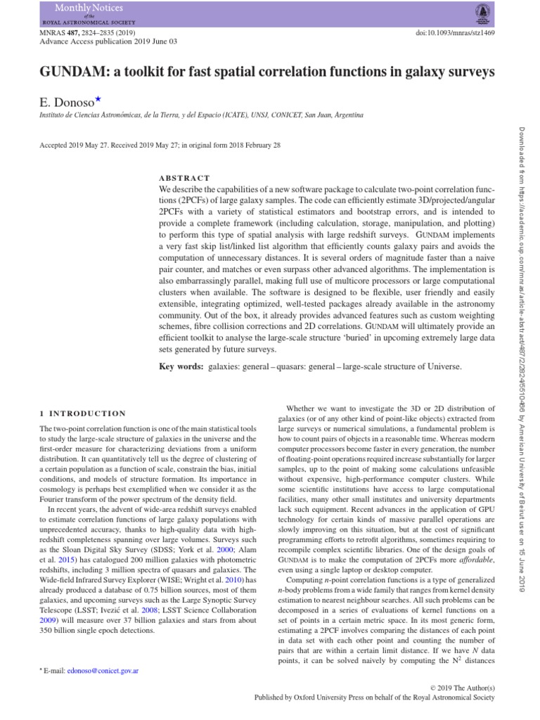 Gundam A Toolkit For Fast Spatial Correlation Functions In Galaxy
