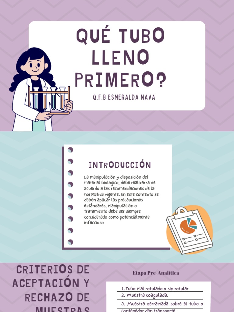 Que Tubo Lleno Primero | PDF | Sangre | Coagulación