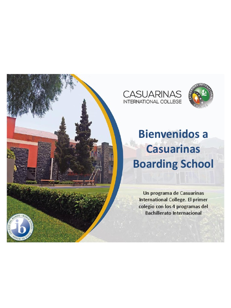 Información Internado Casuarinas International College 2 | PDF