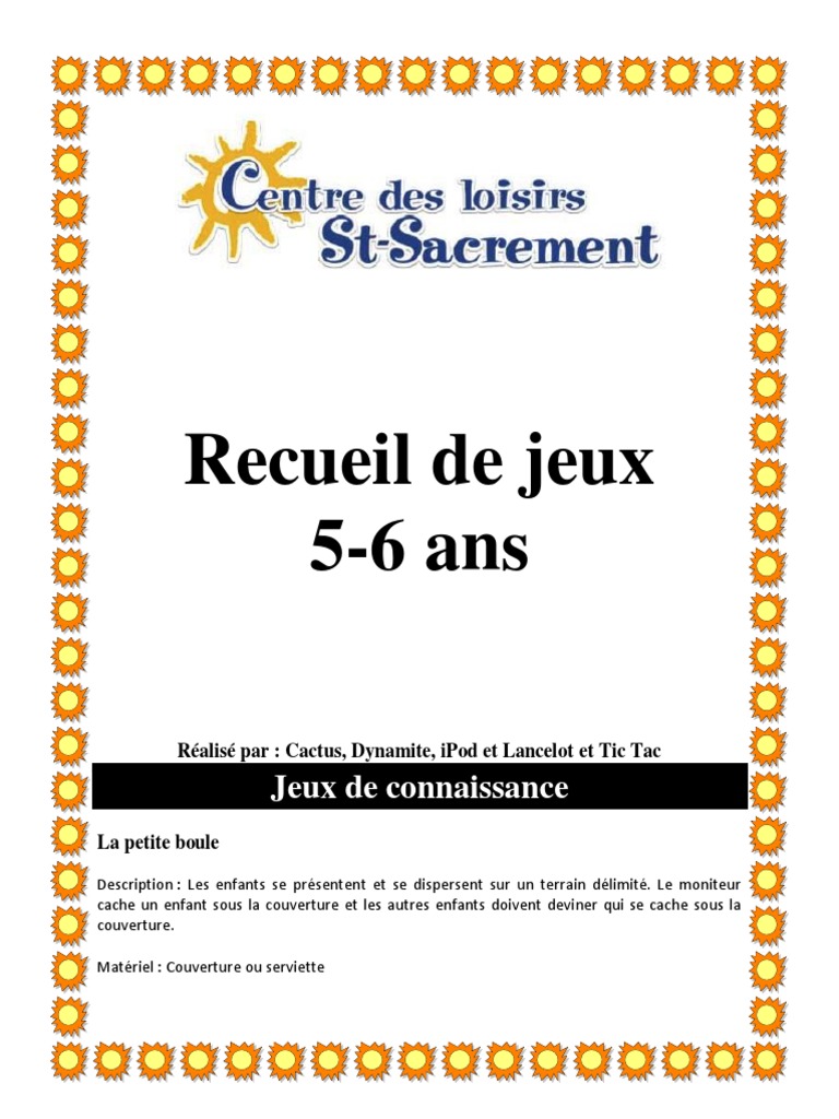 Recueil de Jeux 5-6 Ans | PDF | Chats | Tortue