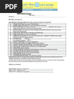 Bank of Baroda Aadhaar DBT Form | PDF