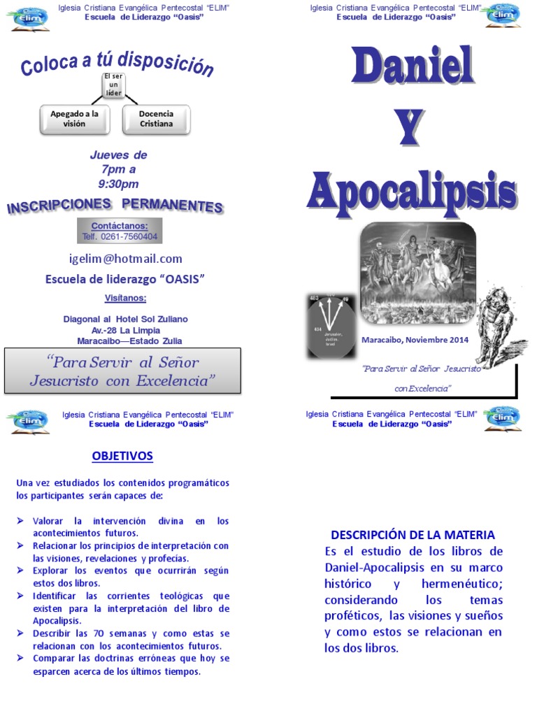 Escuela de Liderazgo Cristiano | PDF | Pentecostalismo | Libro de revelación