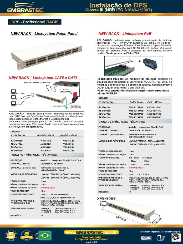 Catálogo New Rack | PDF