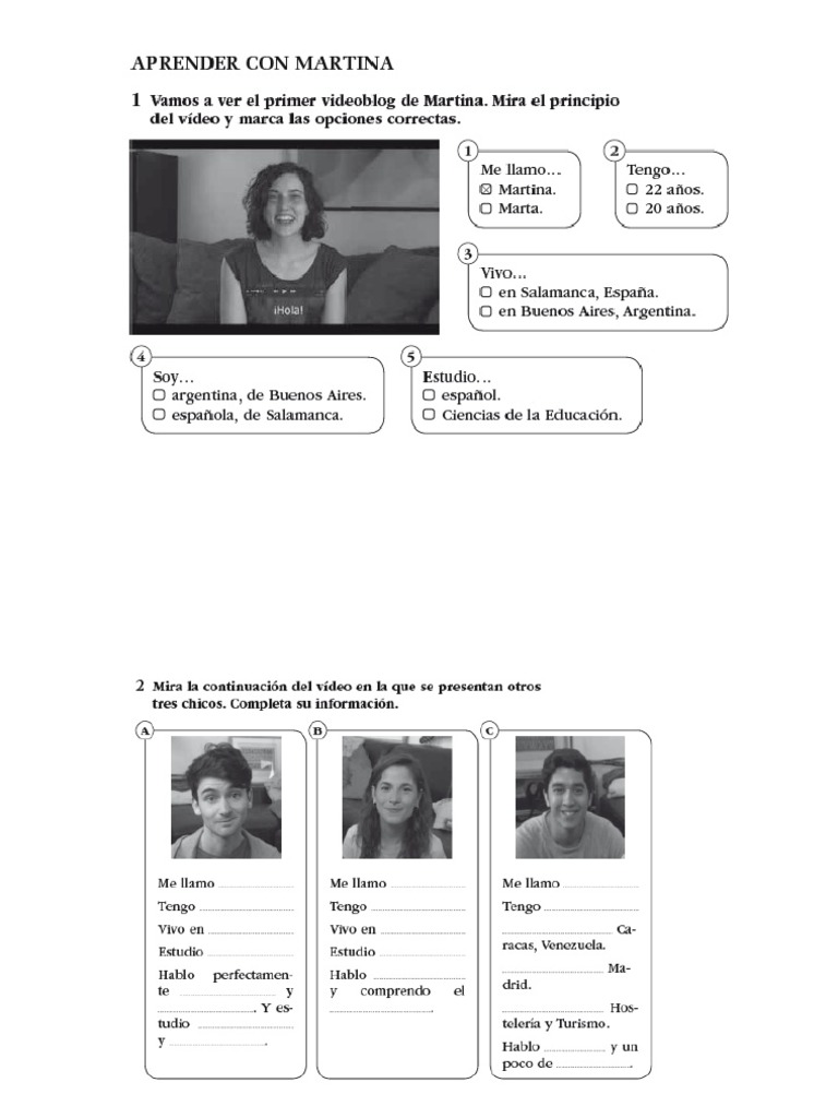 Aprender Con Martina | PDF