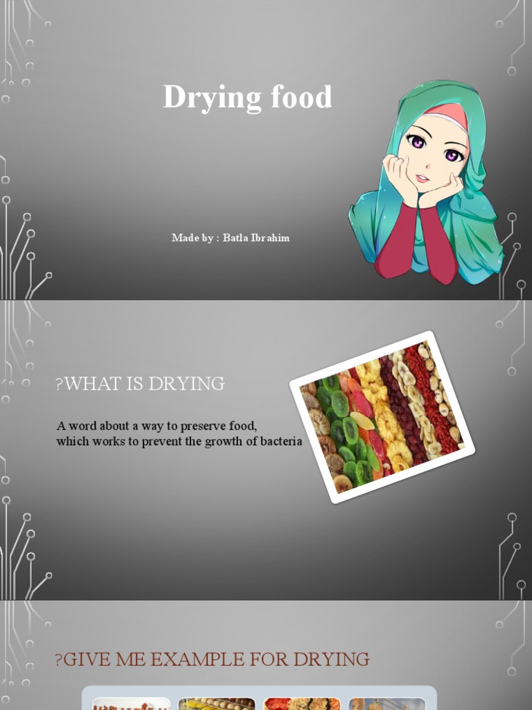 Drying Food | PDF