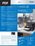 Ficha Técnica EcoTank L3210 v2106 PDF | PDF | Impresora (Computación ...