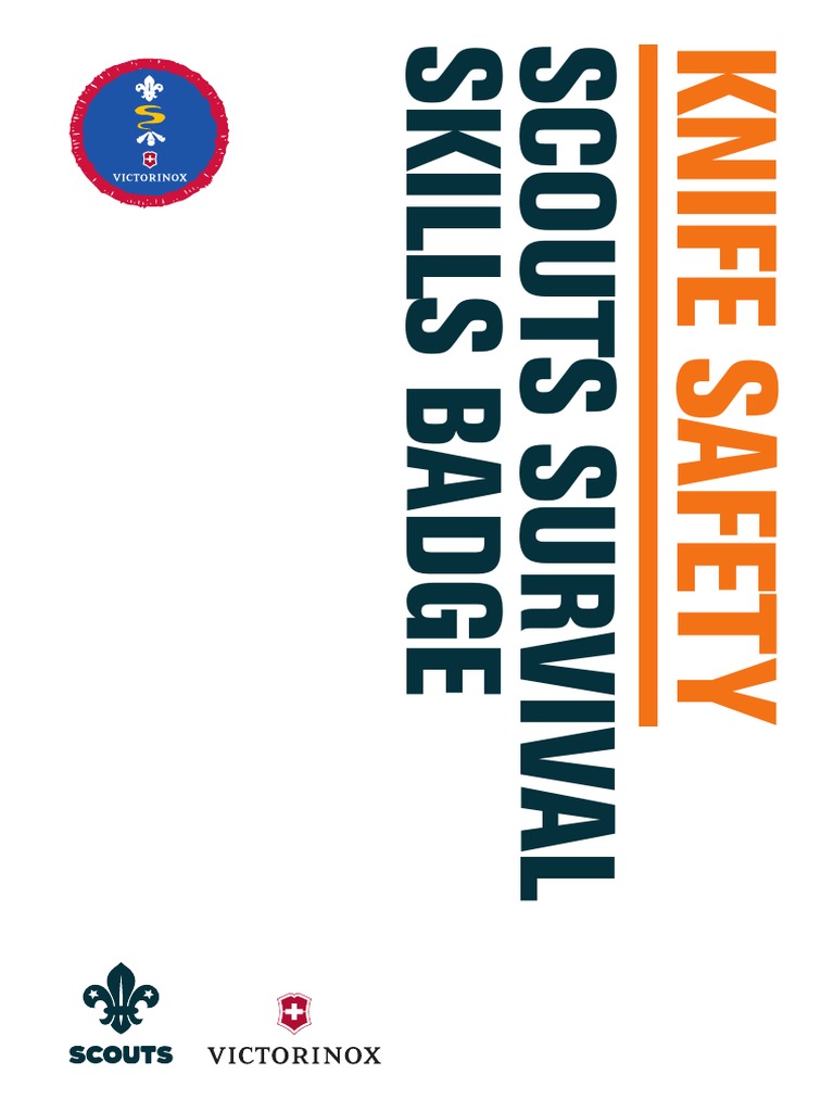 Scout Knife Safety Guide | PDF | Knife | Blade