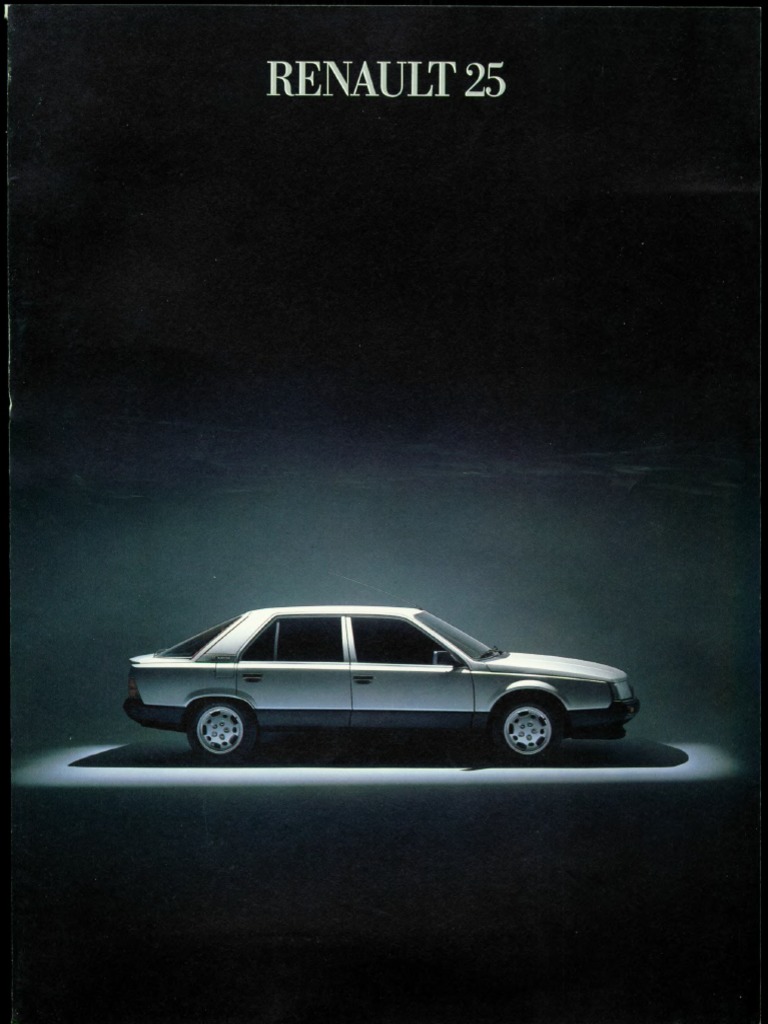 Renault 25 1985 NL | PDF