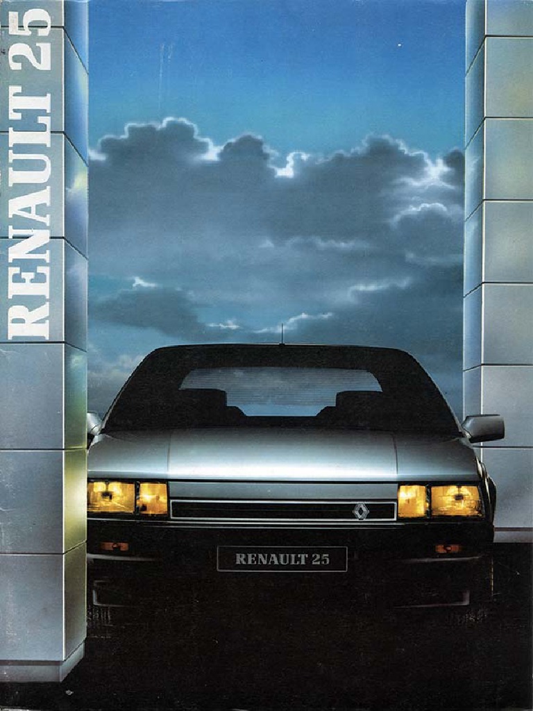 Renault 25 1986 | PDF