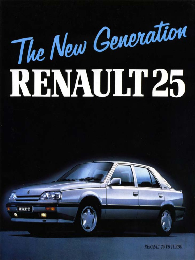 Renault 25 1989 | PDF