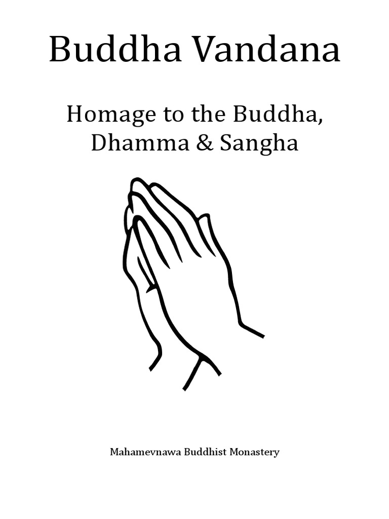 Vandana Book 1 | PDF | Religious Belief And Doctrine | Buddhist ...