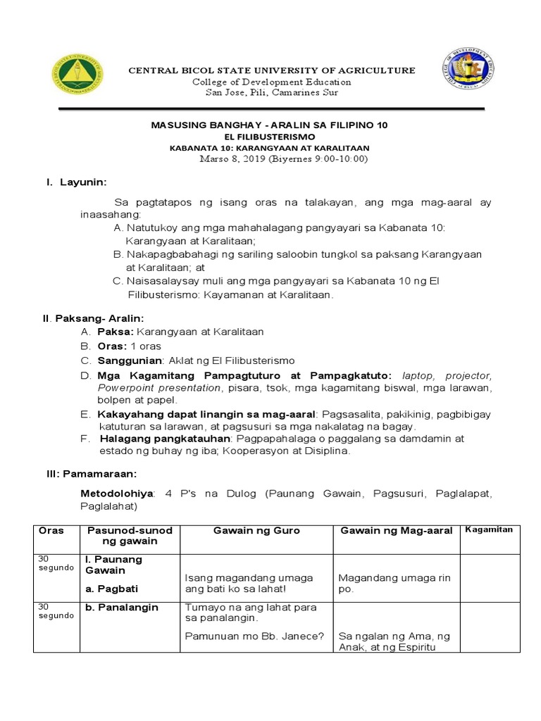 Final Demo Lesson Plan | PDF