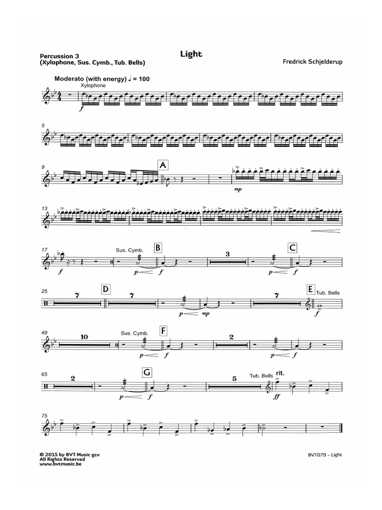 Light - Percussion 3 | PDF