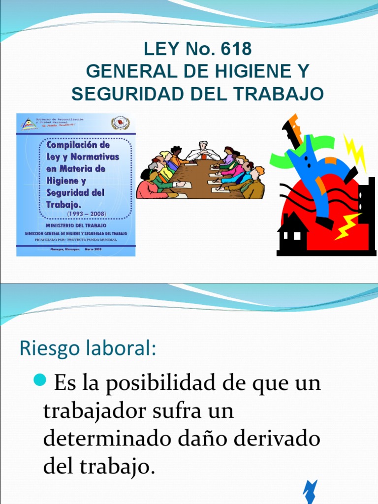 Ley 618 y Su Reglamento | PDF | Riesgo | La seguridad
