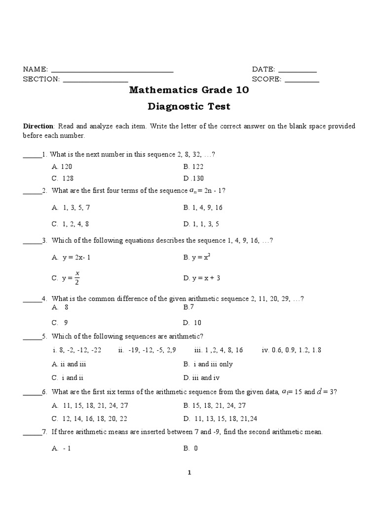 Q1 - Gr10 Math | PDF | Factorization | Polynomial