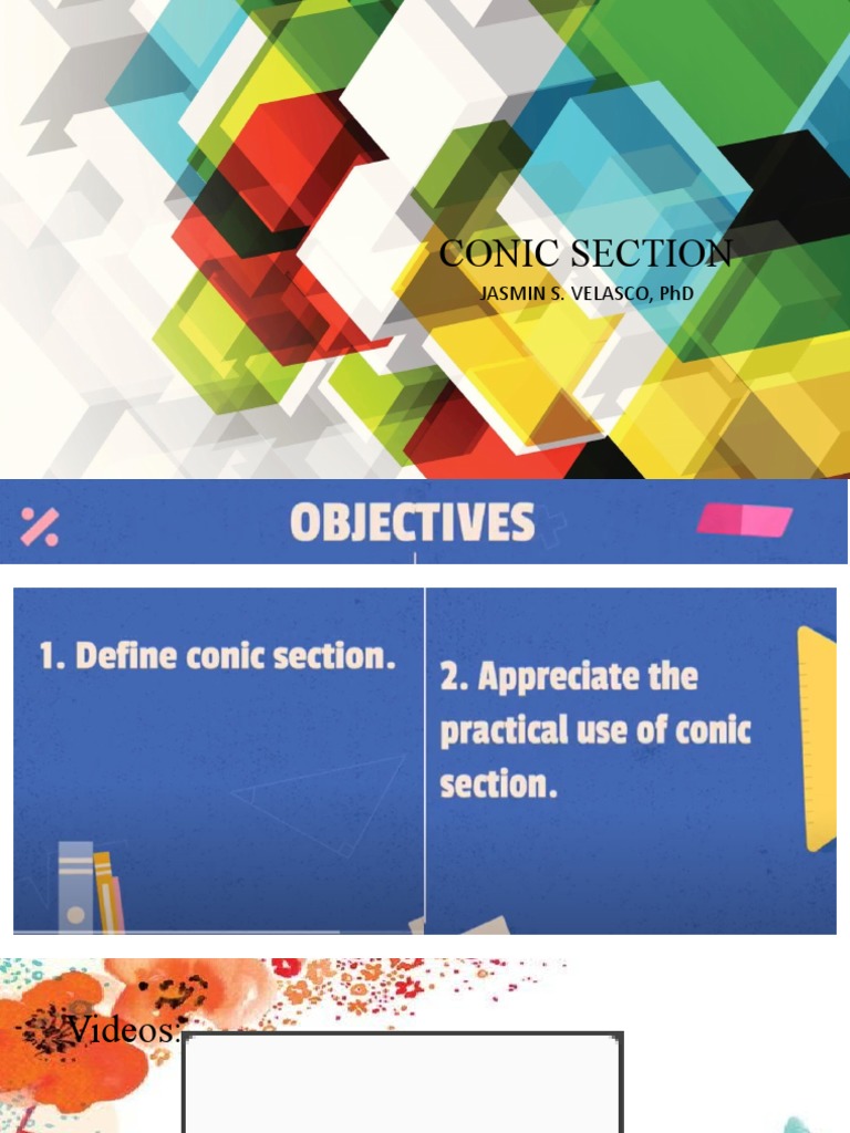 Conic Section | PDF | Ellipse | Euclidean Geometry