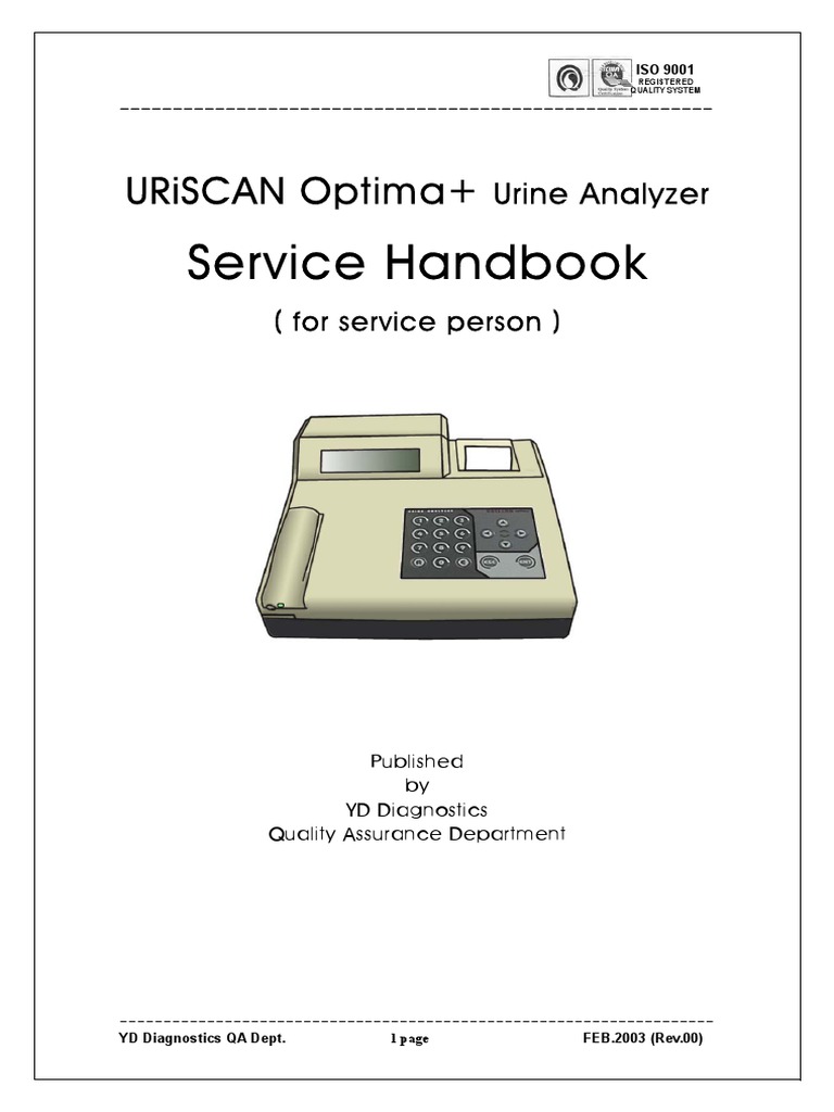 Service Handbook (UriScan Optima) | PDF | Optical Fiber