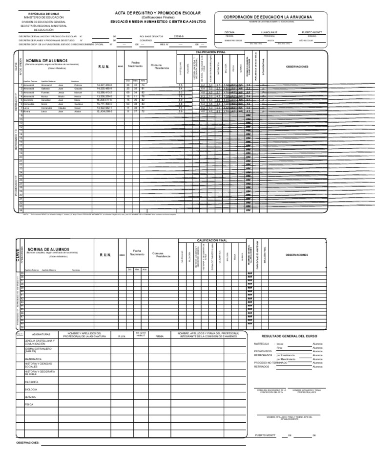 1º Y 2º Multiexport | PDF