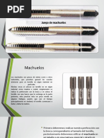 Tablas de Roscas Metricas y Whitworth PDF | PDF | Madera | Mecanizado