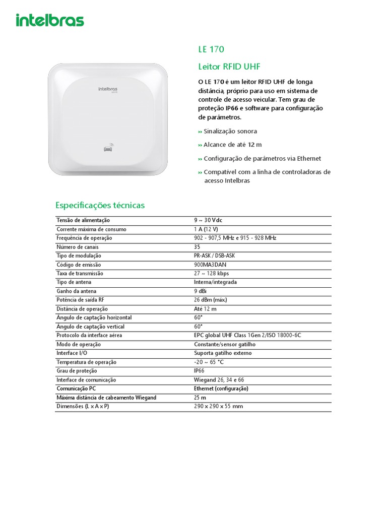 Datasheet LE 170 01.20 | PDF