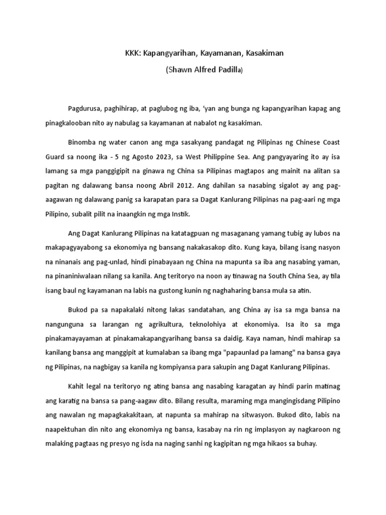 PADILLA (Editorial Article) | PDF