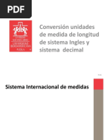 El Sistema Métrico y Sistema de Medida Inglés | PDF | Sistema ...