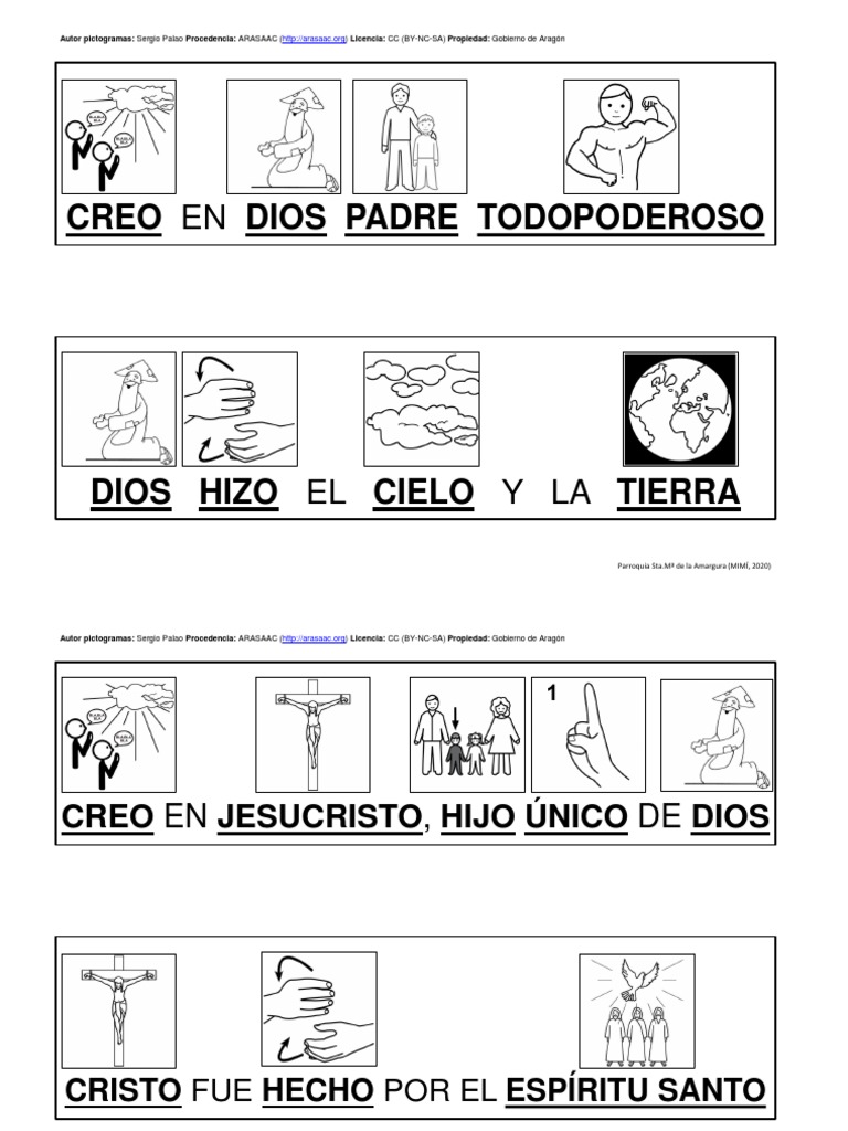 005 El Credo | PDF | Cristo (título) | Creencia religiosa y doctrina