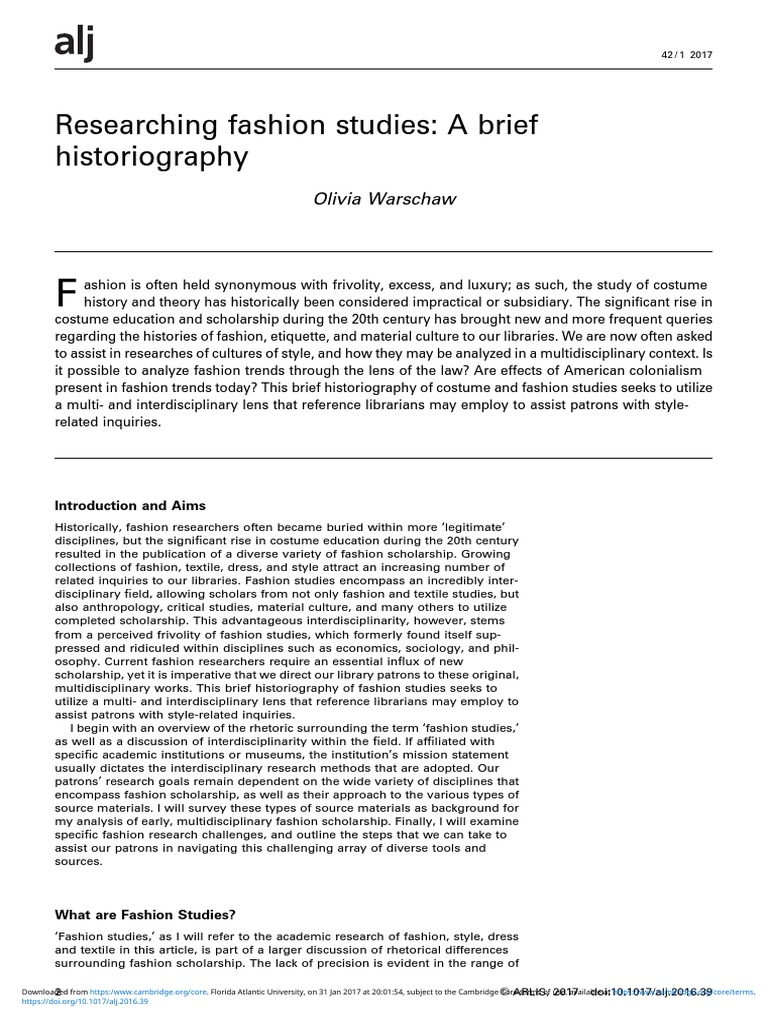 Warschaw 2016 | PDF | Interdisciplinarity | Fashion