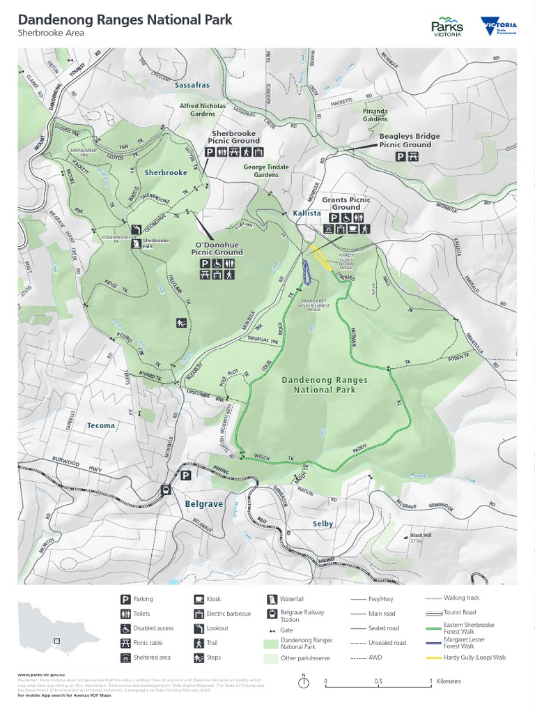 Sherbrooke Forest Trail Map Guide | PDF