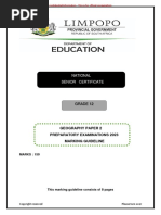 Grade 12 Mapwork Task 2024 | PDF | Topography | Geographic Information ...