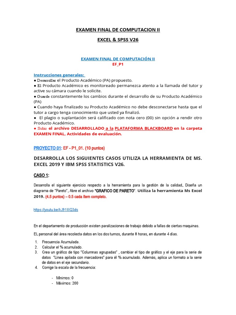 Examen Final de Computacion Ii | PDF | Histograma | Desviación Estándar