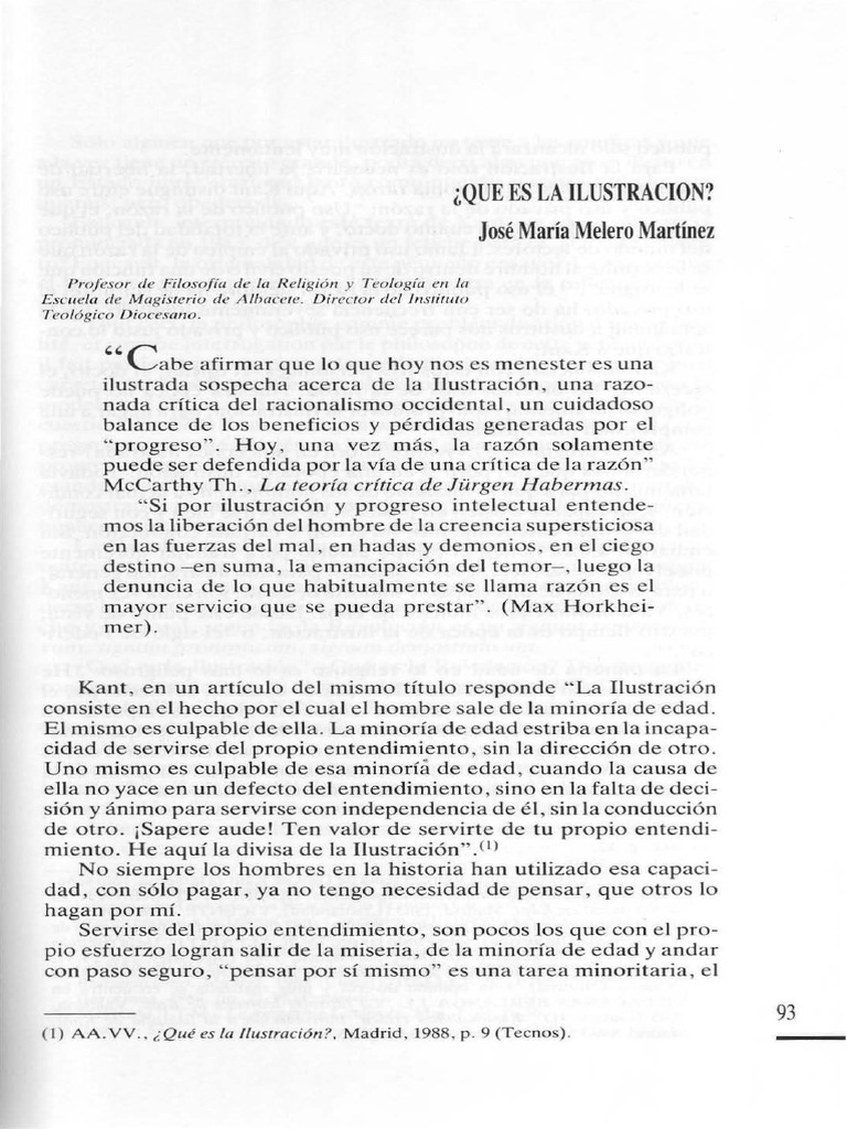 Que Es La Ilustracion-Jose Maria Melero Martinez | PDF