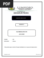 2023 Sba Mathematics Grade 11 | PDF | Educational Assessment | Learning