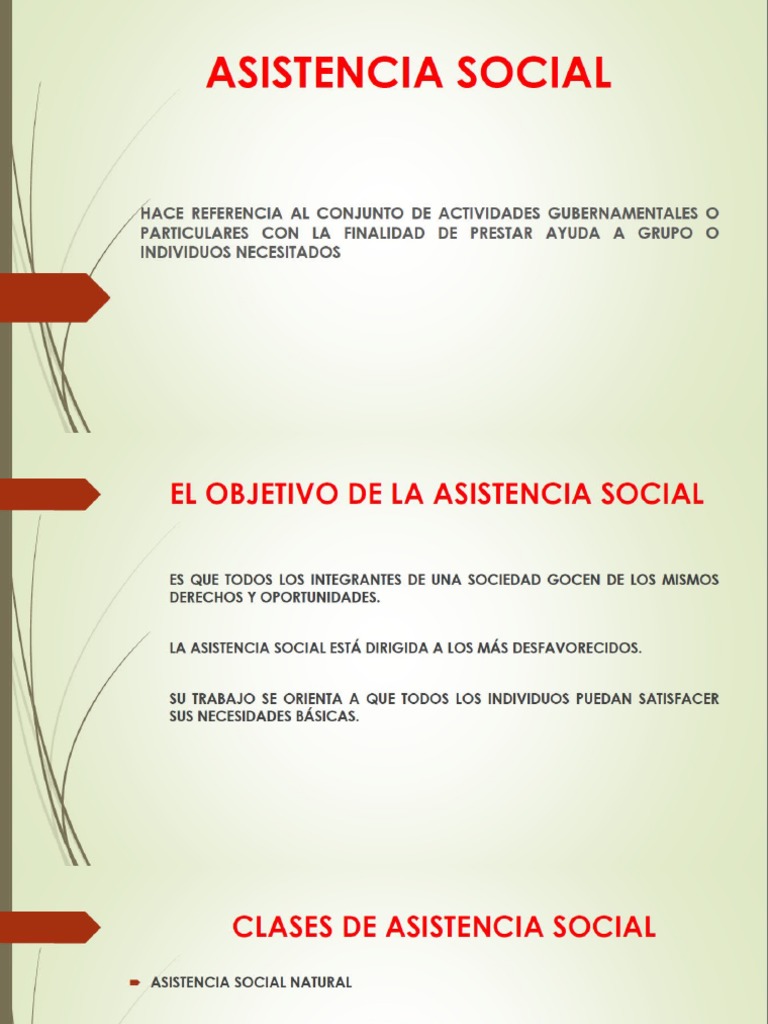 Asistencia Social 2 | PDF