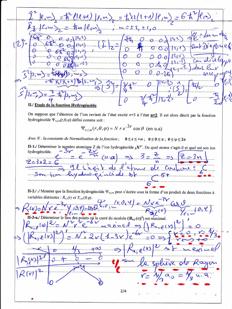 Corrigé Examen SN (2021) PartieA (P2) | PDF | Sciences physiques