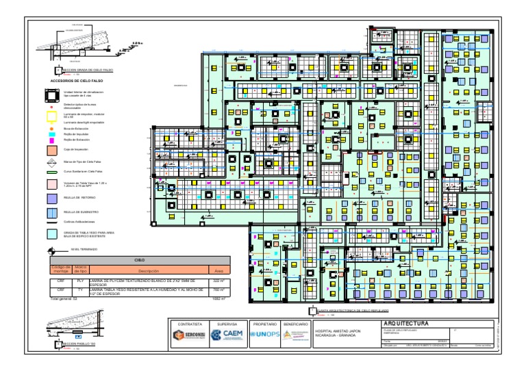 Plano Cielo Falso Emergencia-Plano Cielo Reflejado 140723 | PDF