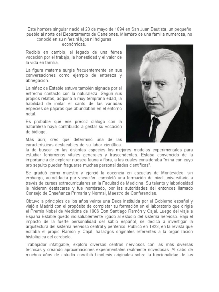 Clemente Estable | PDF