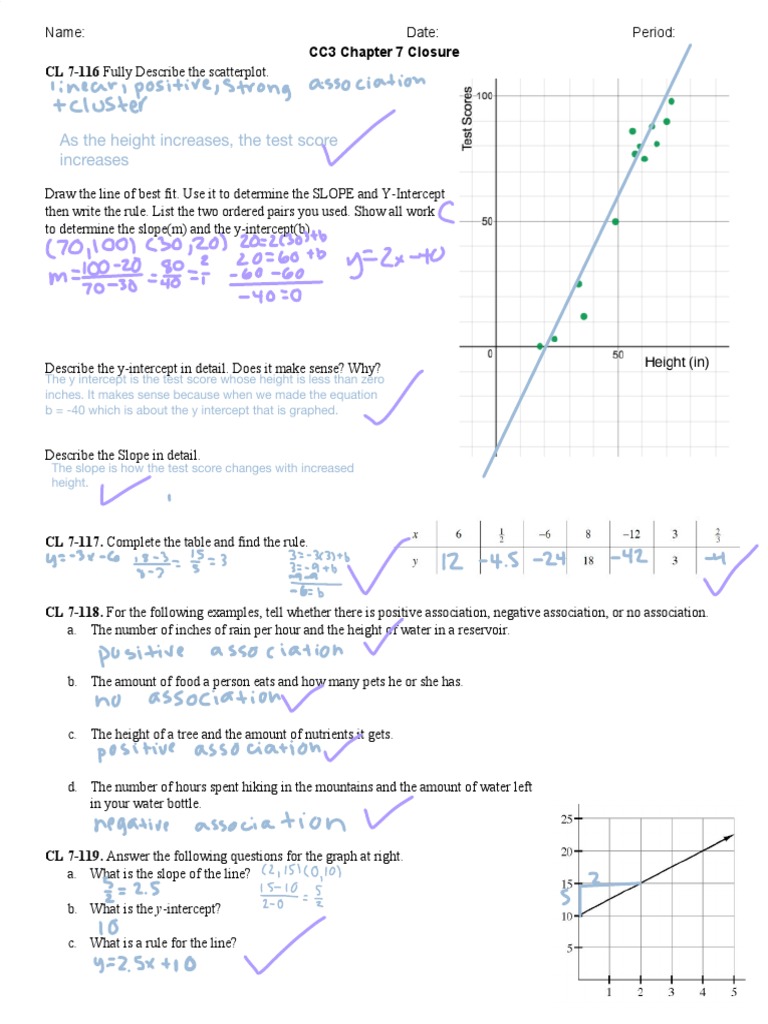 Chapter 7 Closure CC3 | PDF | Mathematics | Mathematical Concepts