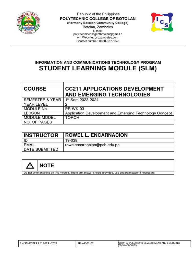CC211: Software Development Concepts | PDF | Software | Computer Programming